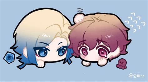 Pin By Gemini On Michael Kaiser Anime Mermaid Chibi Blue Anime