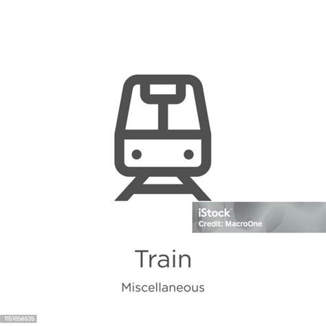 기타 컬렉션에서 기차 아이콘 벡터 얇은 라인 기차 개요 아이콘 벡터 일러스트 레이 션입니다 웹 사이트 디자인 및 모바일 앱 개발에 대 한 개요 얇은 라인 기차 아이콘 0명에