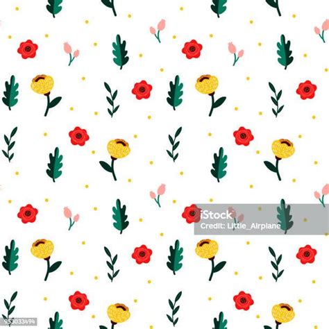 꽃과 함께 최소한의 완벽 한 패턴입니다 종이 섬유 수 제 장식 스크랩예약 다 원 기록 법 서식 파일 꽃 장식 티셔츠 카드 0명에 대한 스톡 벡터 아트 및 기타 이미지