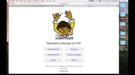 3 Upgrade Php And Install Composer On Os X تحديث على ماك Youtube