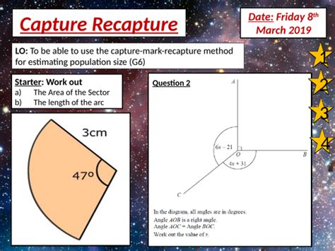 Ks4 Capture Recapture New Gcse Topic Teaching Resources