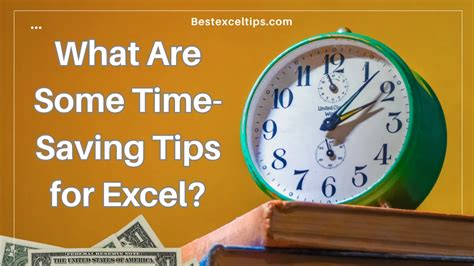 What Are Some Time Saving Tips For Excel Expert Strategies To Boost Your Productivity Best