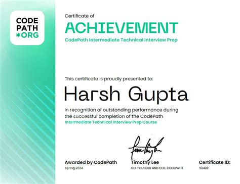 Harsh G On Linkedin Codepath Technicalinterviewprep Pairprogramming Datastructures