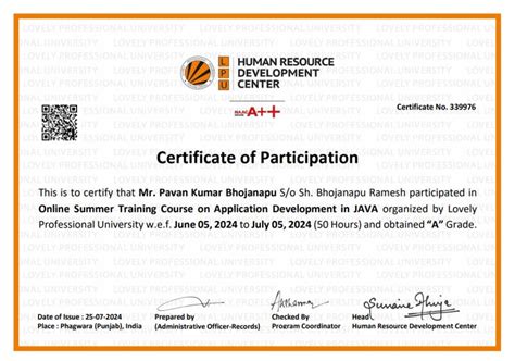 Java Applicationdevelopment Certification