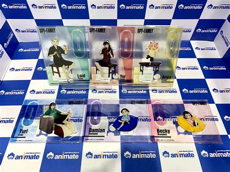 애니메이트 서울홍대점 On Twitter 【추천상품🎁 굿즈】 아빠는 스파이🕵️‍♂️ 엄마는 암살자🗡️ 딸은 초능력자🔮 대 인기작 스파이패밀리 등장인물이 아크릴