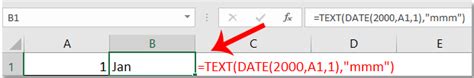How To Convert Month Name To Number In Excel
