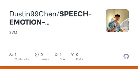 Github Dustin99chenspeech Emotion Recognition Svm Svm