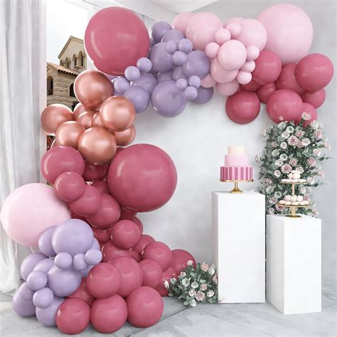 Party Favors And Games Paper And Party Supplies 140pcs Pink Rose Gold