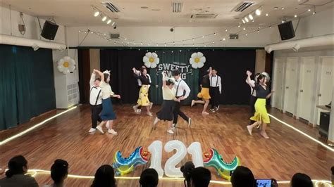 스윙댄스 스위티스윙 121회 졸업공연 중급 원스 어폰 어 타임 인 ”할리우드 Youtube