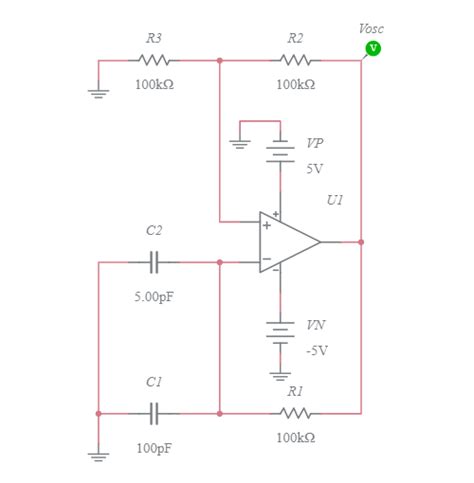 Variable Frequency Oscillator Multisim Live