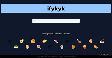 React App Neogcamp Codesandbox