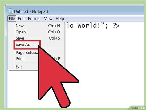 comment écrire des scripts php avec images wikihow