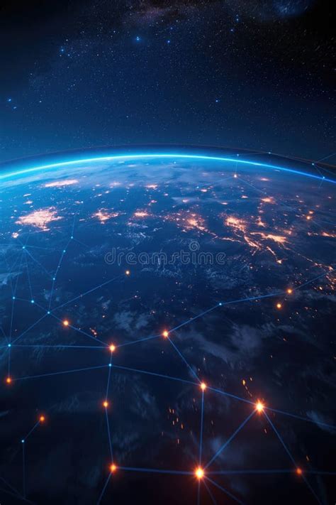 Global Network Concept Communication Technology Banner Connectivity