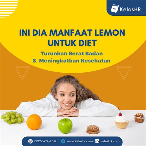 Ini Dia Manfaat Lemon Untuk Diet Turunkan Berat Badan Dan Meningkatkan Kesehatan Kelas Hr