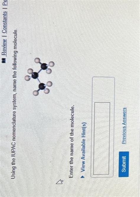 Solved Using The Iupac Nomenclature System Name The
