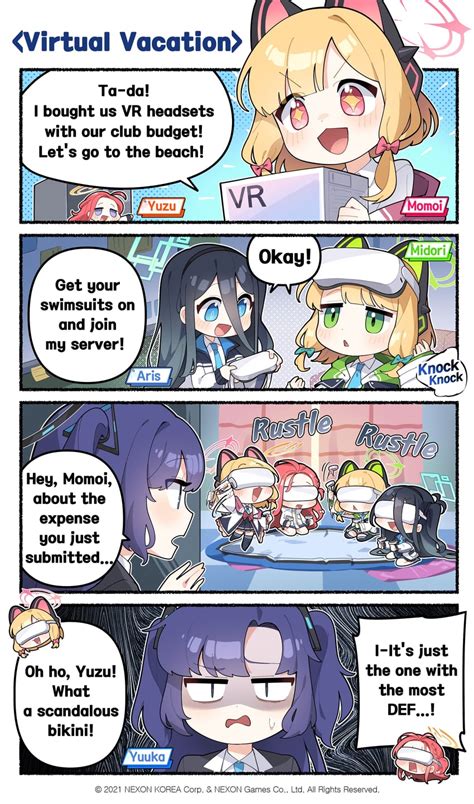 Yuuka Aris Momoi Midori And Yuzu Blue Archive Drawn By Donminh