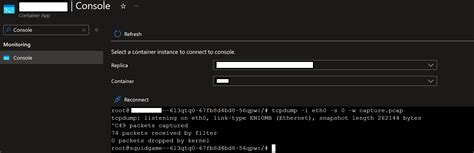 Capturing A Network Trace On Azure Container Apps Microsoft Community Hub