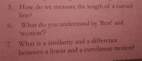 How Do We Measure The Length Of A Curved Line What Do You Understa