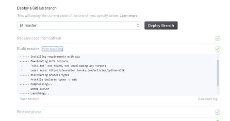 Python 3x Heroku Deployment Error Nltk Unable To Download Stack