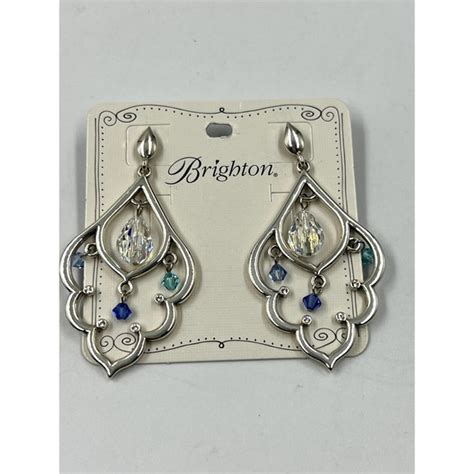 Brighton Jewelry Brighton Prism Lights Scallop Post Drop Earrings