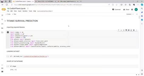 Sai Pradeeptha Konda On Linkedin Task 1 Titanic Survival Prediction I