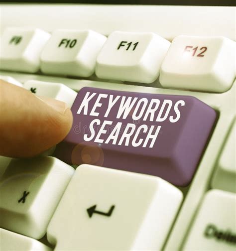 Word Writing Text Keywords Search Business Concept For Looks For Matching Documents That