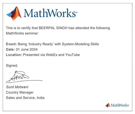 seminar on matlab and simulink for startups beerpal singh ਬੀਰਪਾਲ ਸਿੰਘ posted on the topic