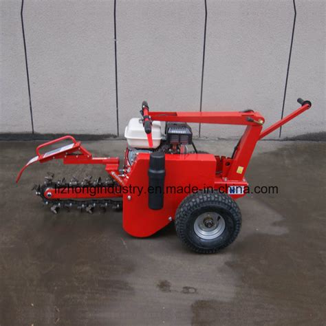 China 450mm Trench Depth Trencher Walk Behind Trencher Garden
