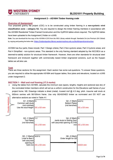 Assignment 2 Brief Property Building 2022 Bldg1011 Property