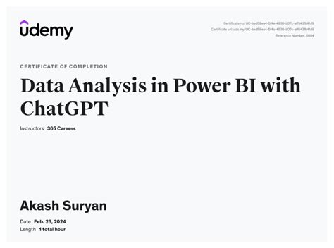 akash suryan on linkedin udemy dataanalysis powerbi chatgpt