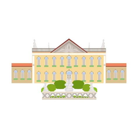 Parlamento Lisboa Edificio Portugués Famoso Símbolo Vector Premium