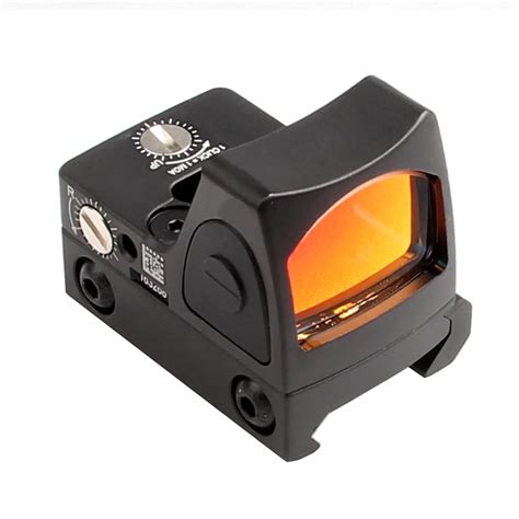 RMR Style Glock Red Dot Sight Collimator Scope Reflex Sight Scope Fit 20mm Weaver Rail For
