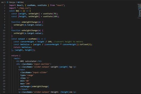 Manav Chauhan On Linkedin Reactlearning Codingjourney Bmi Usestate