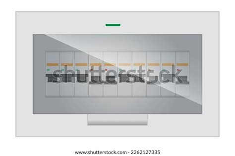 Fuse Box Electrical Switch Panel Mcb Stock Vector Royalty Free 2262127335 Shutterstock