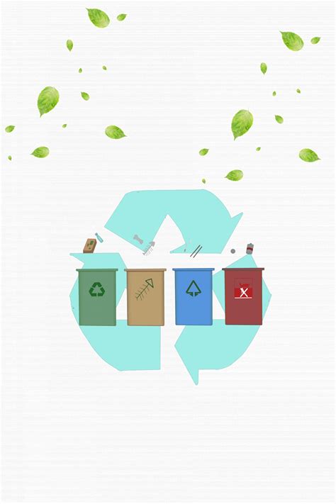 Garbage Classification Recycling Garbage Sorting Recycling Trash Can