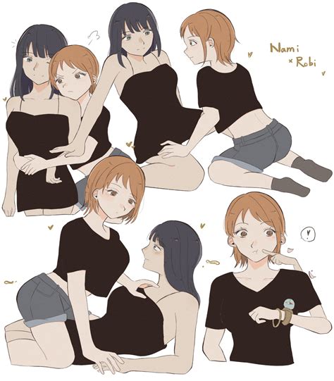 Chitotten Nami One Piece Nico Robin One Piece Bad Id Bad Pixiv