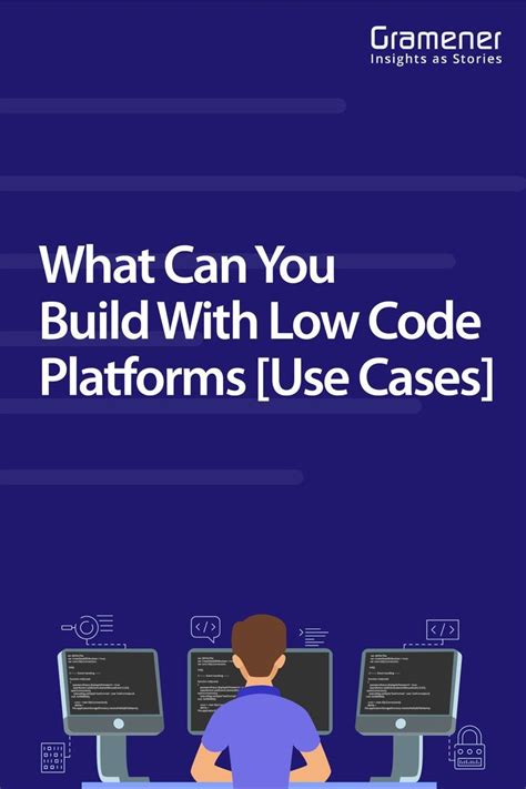 Its A Banner Related To Low Code Platforms Use Cases Coding Software