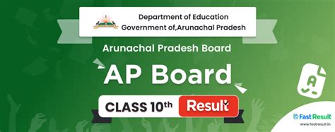 Arunachal Pradesh Board 10th Result 2025 Not Declared