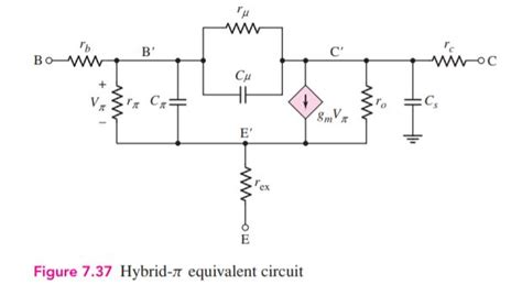 Transistors Are The Ac Resistances In The Hybrid Pi Model And The T Model Of Bjt The Same