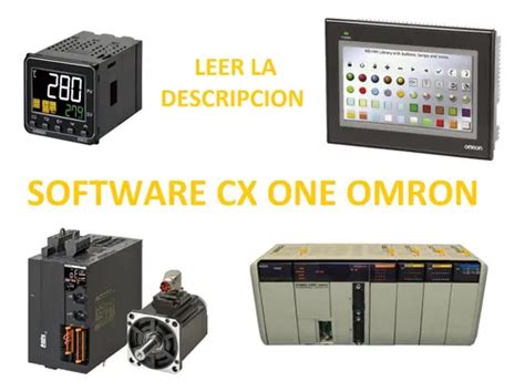 Software Omron Cx One Plc Hmi Servo Thermo Multilenguaje