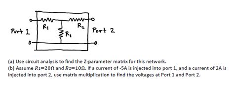 Solved Ri Ri Par 1 A Use Circuit Analysis To Find The