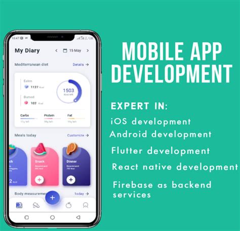 Develop Android And Ios App With Flutter React Firebase And Convert