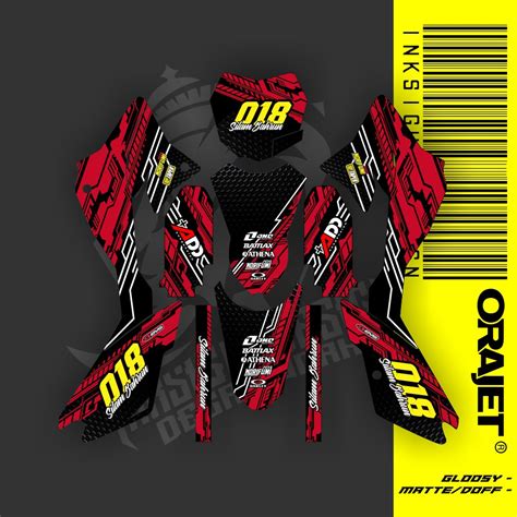 Jual Decal Sticker Dekal Motor Kawasaki D Tracker Se 150 Dtracker