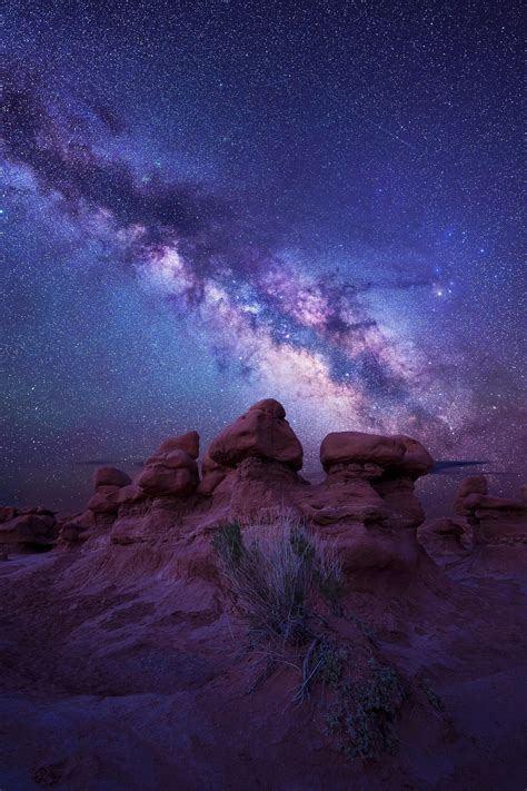 Astro At Goblin Valley State Park One Of Utahs Many Dark Sky