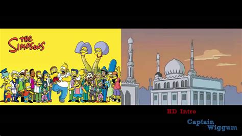 The Simpsons Original Vs Hd Intro Comparison Youtube