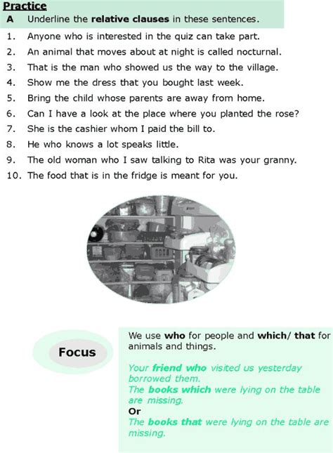 Grade Grammar Lesson Relative Clauses Grammar Lessons Relative Clauses English Grammar