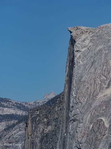 Half Dome Overhang A Telephoto View Of This Lengendary Roc Brian