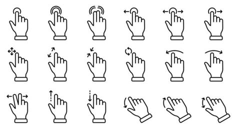 Finger Slide Vector Art Icons And Graphics For Free Download