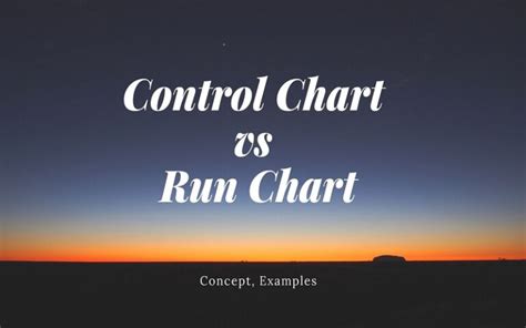 Control Chart Vs Run Chart Concept Examples ProjectPractical Com