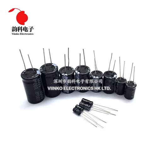 Aliexpress Com Buy Pcs UF V X Mm Electrolytic Capacitor V UF Mm